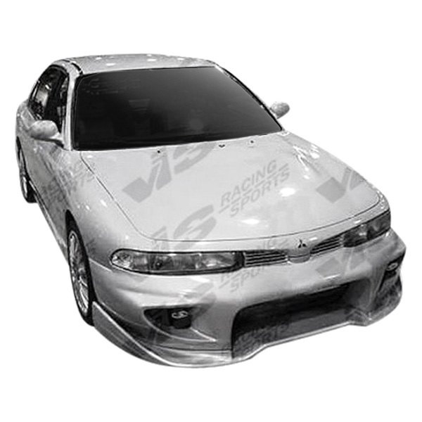 VIS Racing® - Mitsubishi Galant 1994 Invader Style Fiberglass Body Kit