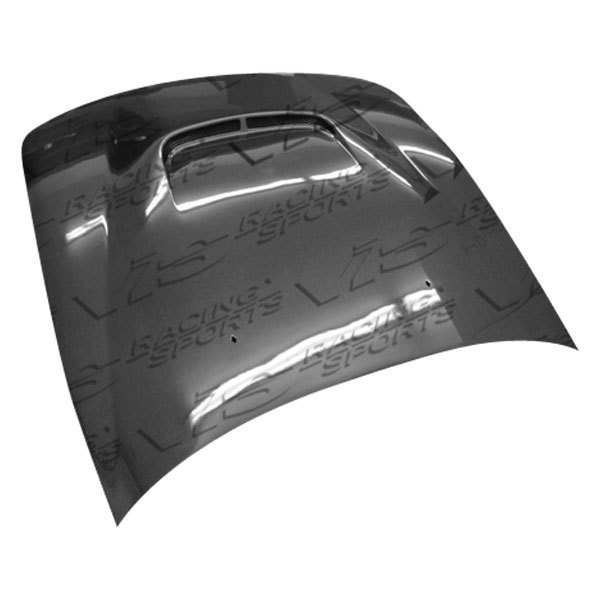 VIS Racing® 95NS2402DJS-010C - JS Style Carbon Fiber Hood