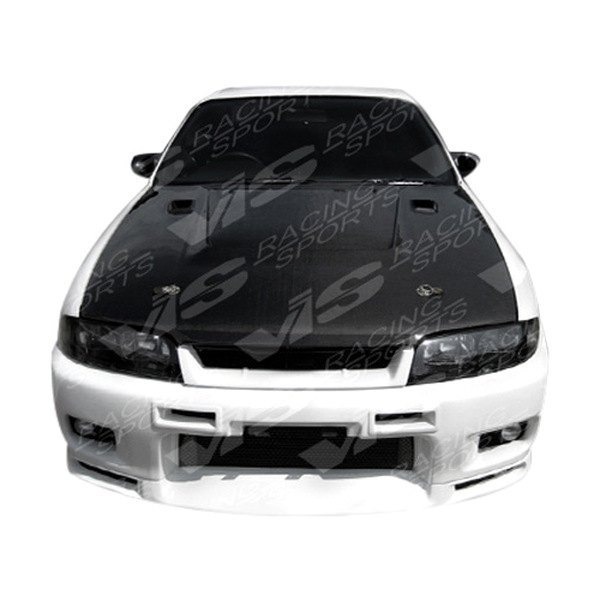 VIS Racing® 95NSR33GTRTNR-001 - Techno R Style Fiberglass Front Bumper ...