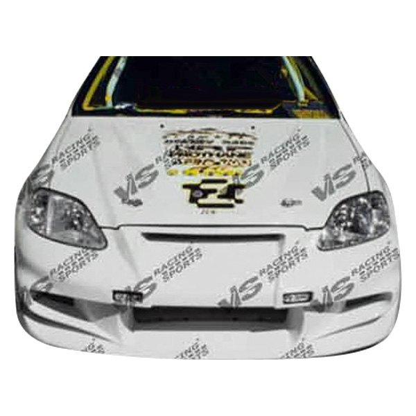 VIS Racing® - Honda Civic 1996 Invader 6 Style Fiberglass Body Kit