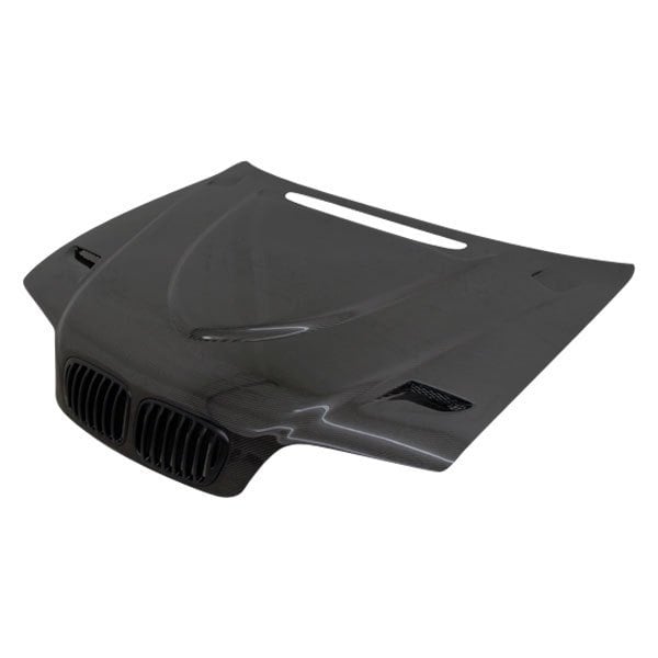 VIS Racing® 99BME464DEUR-010C - Euro R Style Carbon Fiber Hood