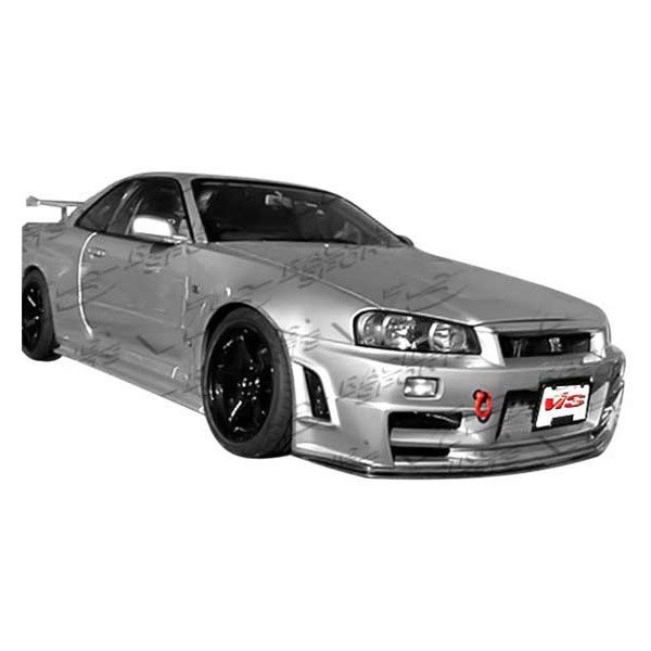 VIS Racing® - Nissan Skyline GT-R 1999 Techno R Style Fiberglass Body Kit