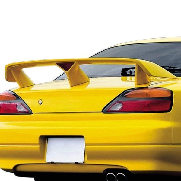 VIS Racing® 99NSS152DTNR-003 - Techno R Style Fiberglass Rear Spoiler ...