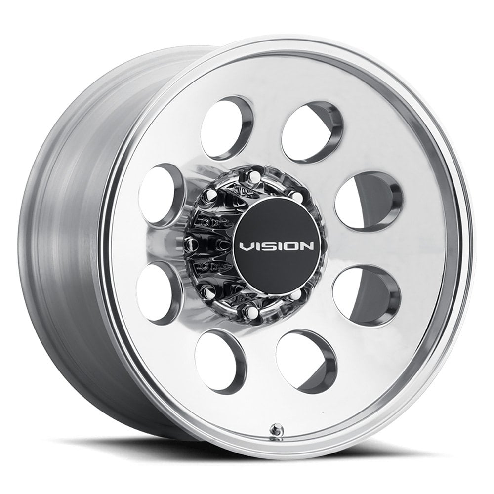 VISION® 56 MIDWAY Wheels - Polished with Clear Coat Rims - 56-6173P-25