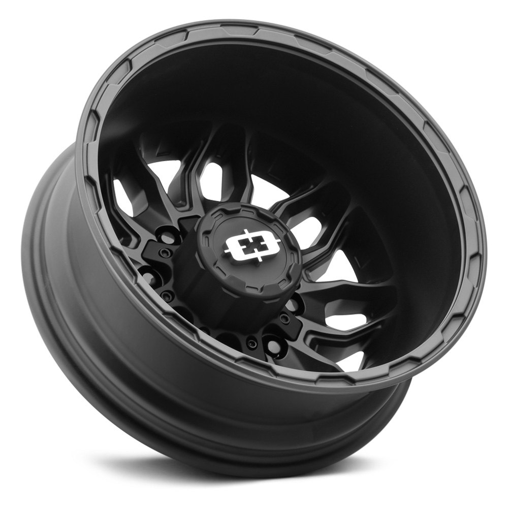 VISION® 410 KORUPT 8 Wheels - Satin Black Rims