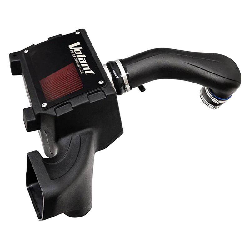 Volant® 16457D - Plastic Black Air Intake System with DryTech 3D Red Filter