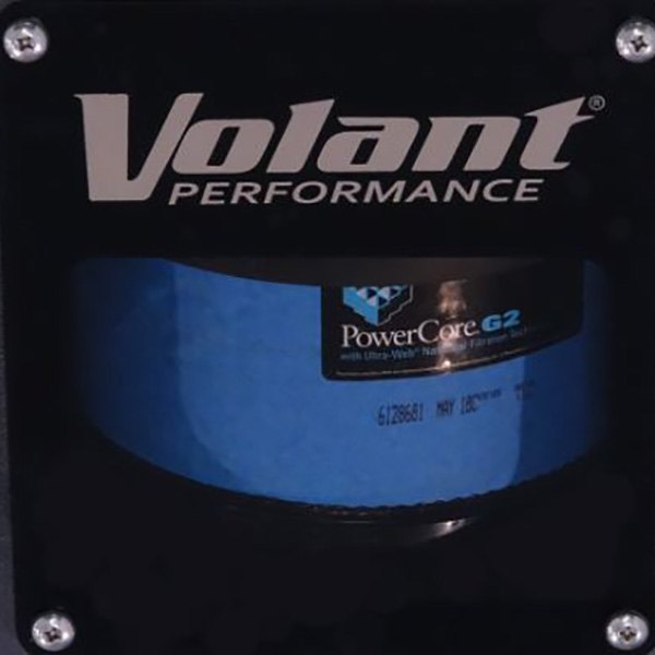 Volant® 177366 - Plastic Black Cold Air Intake System with Donaldson ...