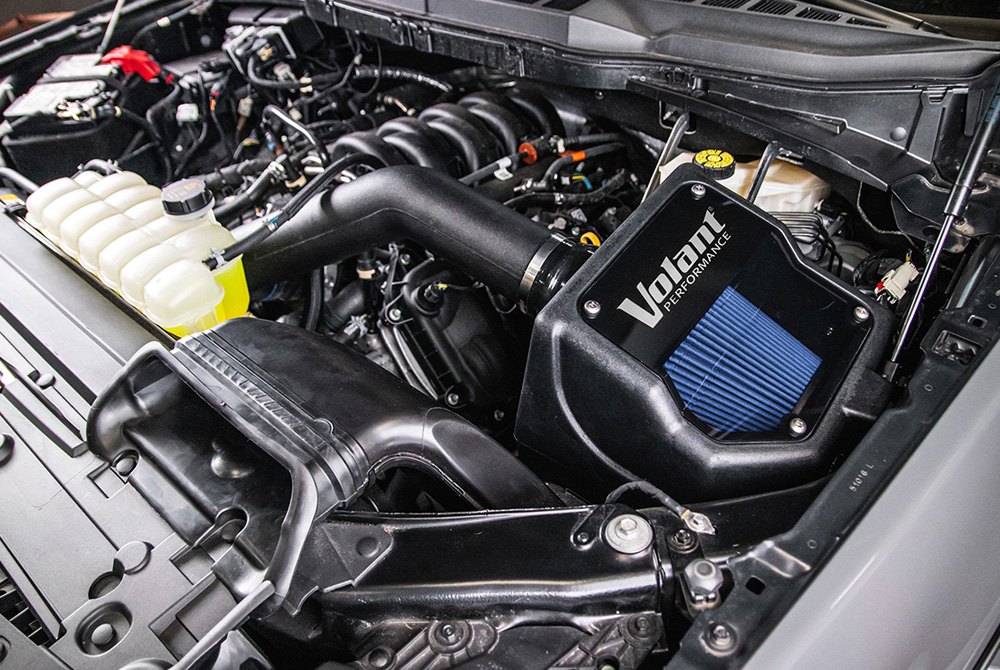 Volant® 19150 - Plastic Black Cold Air Intake System with MaxFlow 5 ...