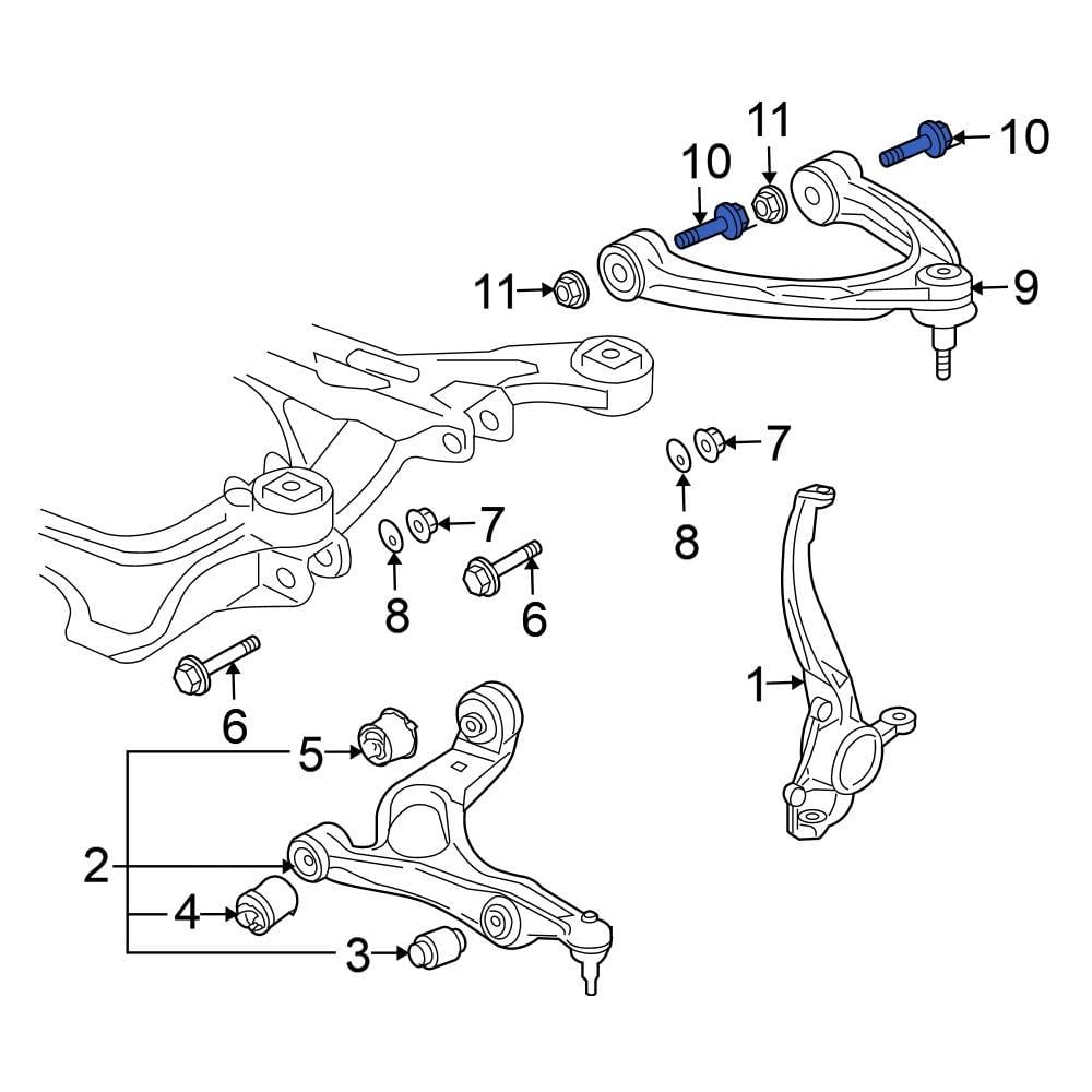 Volkswagen OE WHT001833 - Lower Suspension Control Arm Bolt