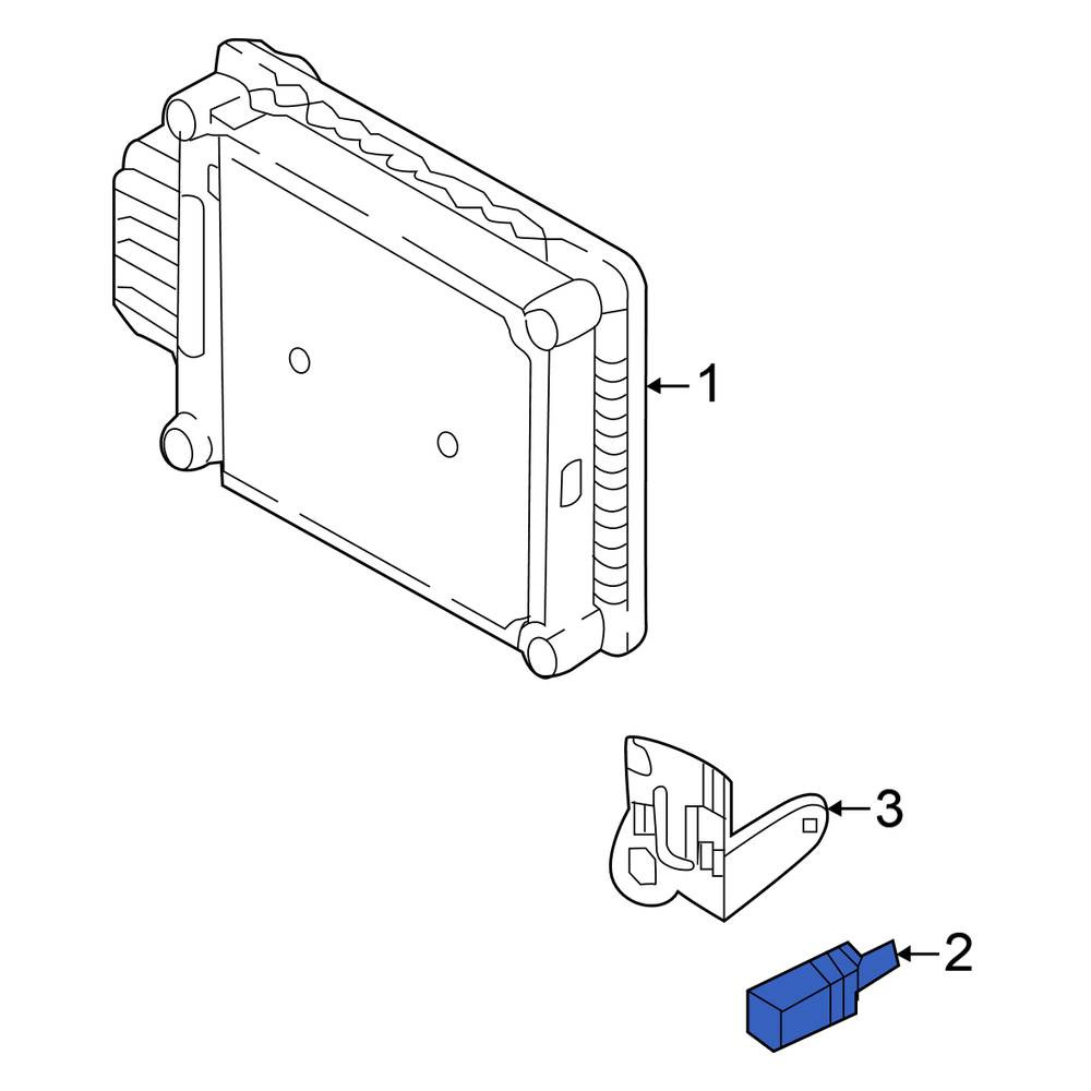 Volkswagen OE 8Z0820535B - Front Ambient Air Temperature Sensor
