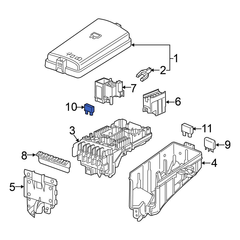 Volkswagen OE 5Q0937629C - Multi-Purpose Fuse