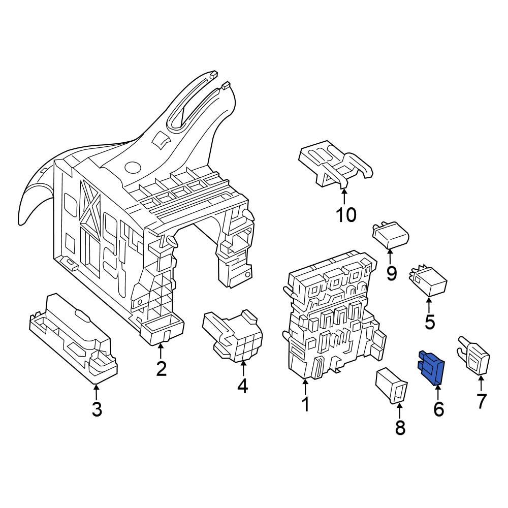 Volkswagen OE 5Q0937629C - Multi-Purpose Fuse