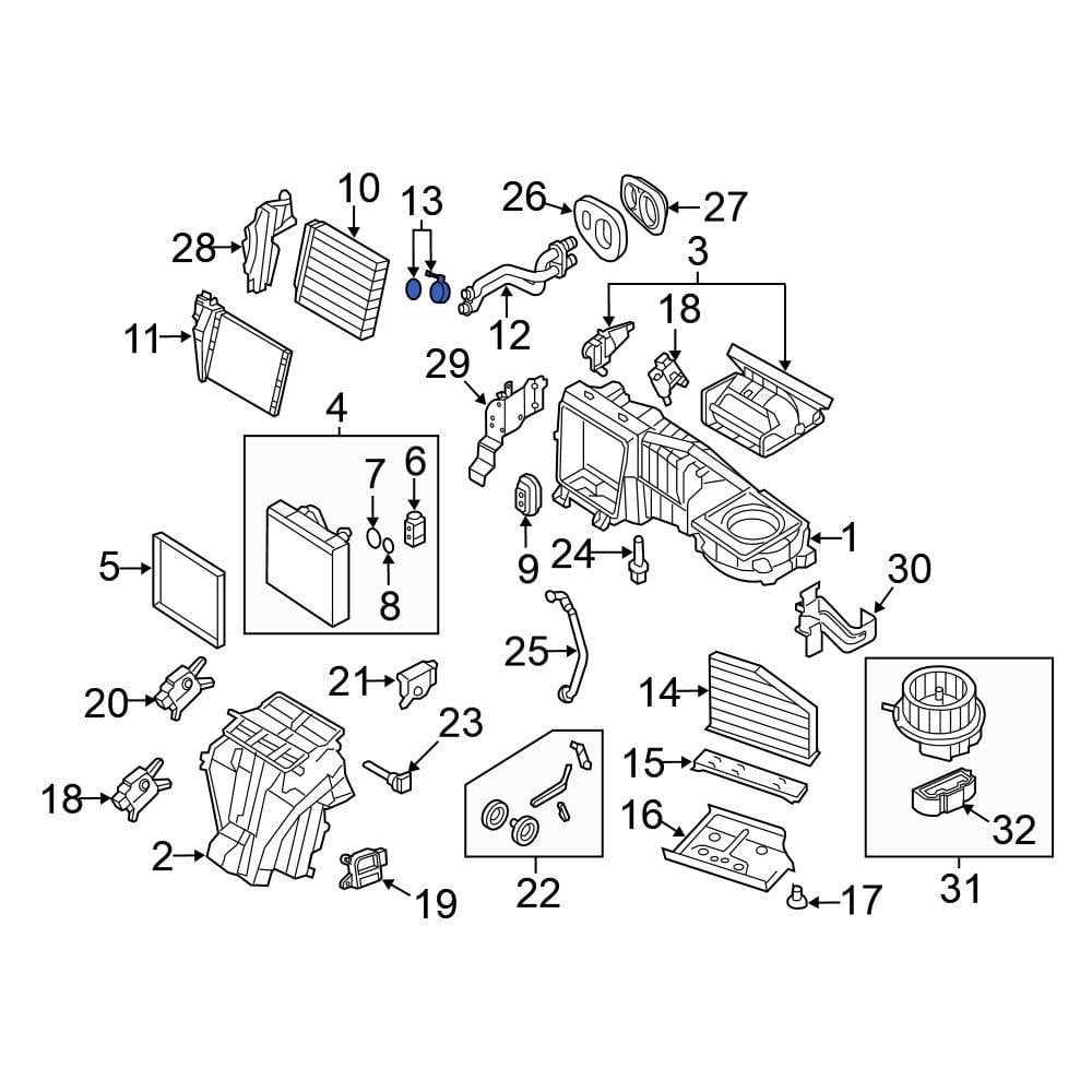 Volkswagen OE 8E0898380 - HVAC Heater Hose Clamp