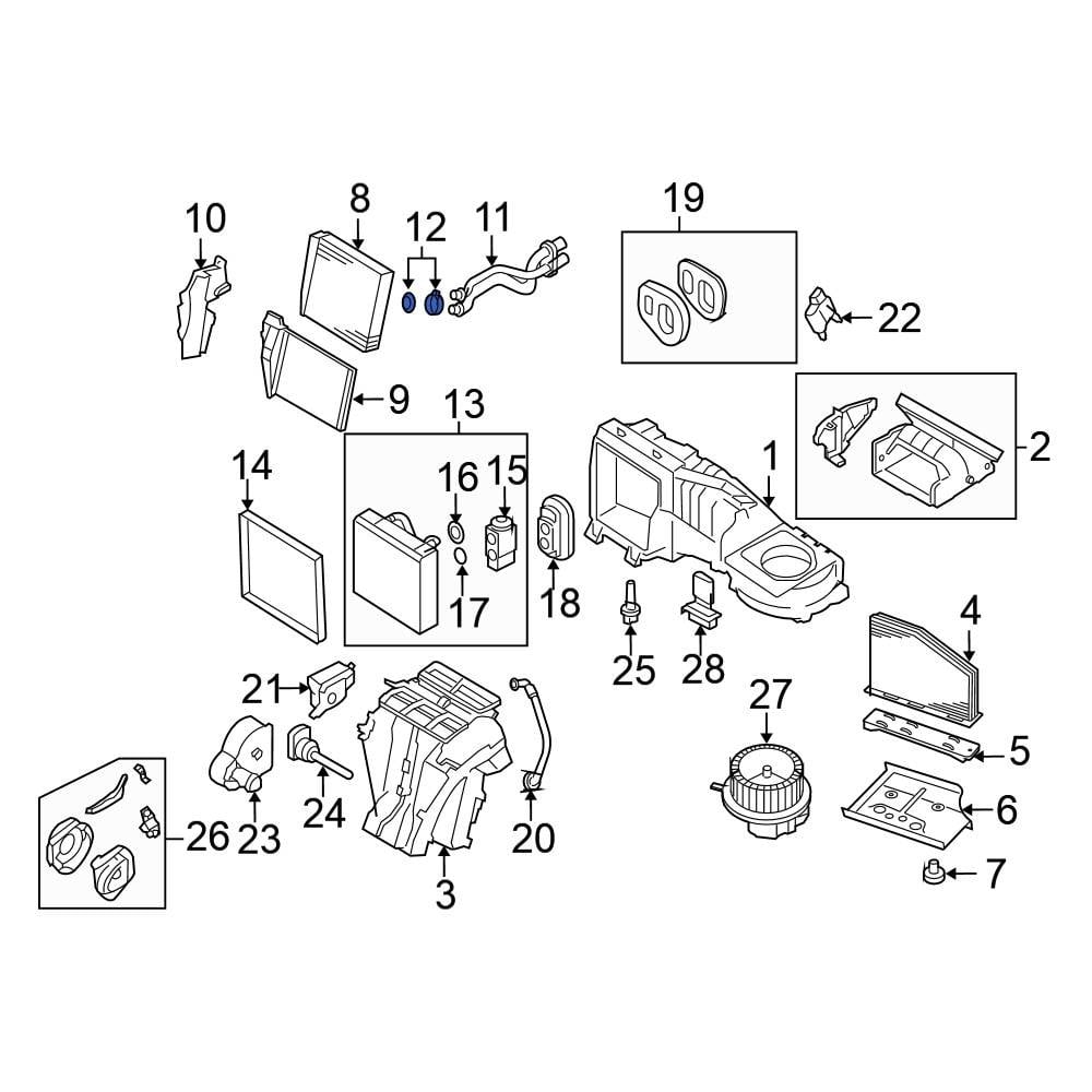Volkswagen OE 8E0898380 - HVAC Heater Hose Clamp