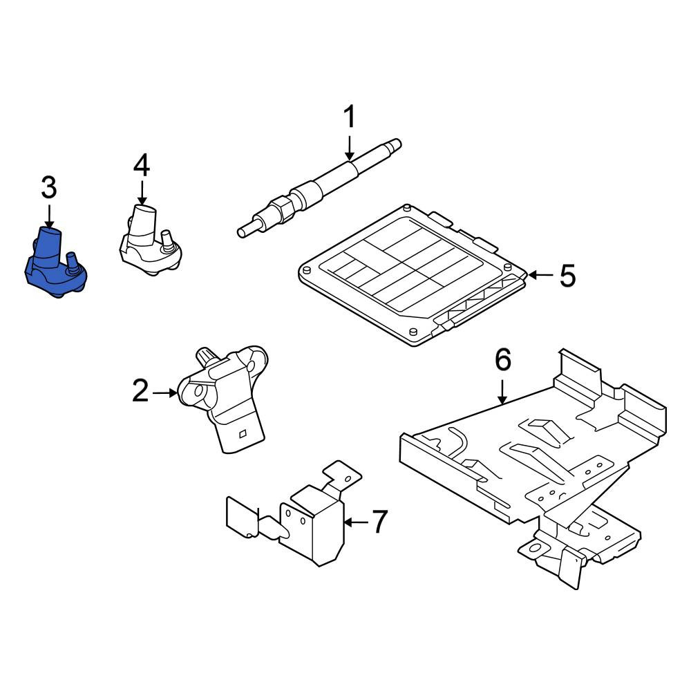 Volkswagen OE 03L957147 - Engine Camshaft Position Sensor