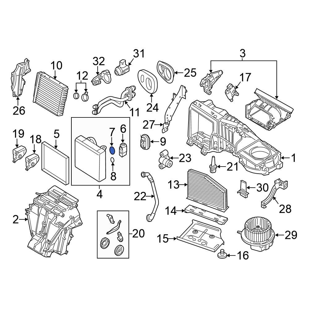 Volkswagen OE 4E0260749A - A/C Refrigerant Line O-Ring
