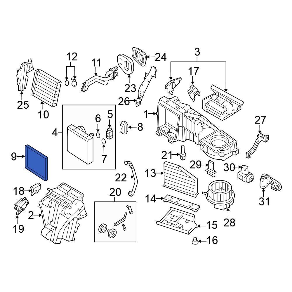 Volkswagen OE 4E0260749A - A/C Refrigerant Line O-Ring