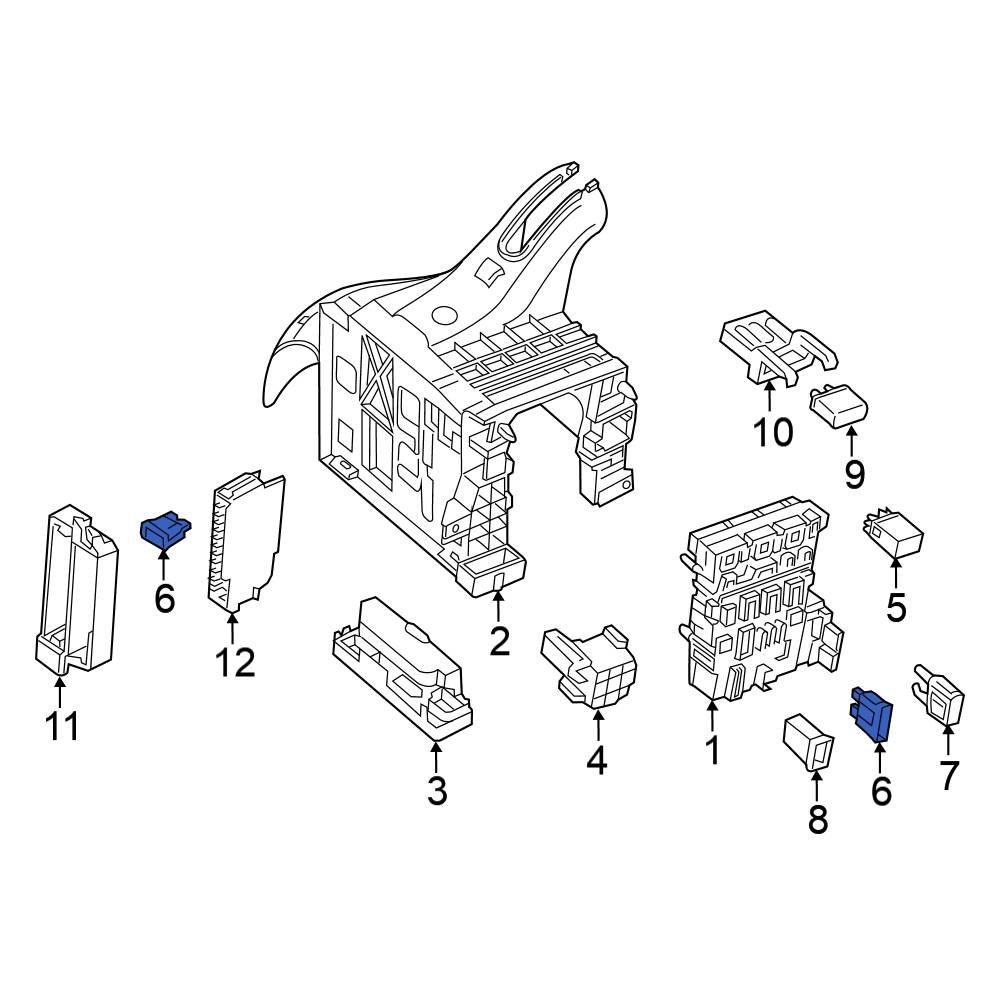 Volkswagen OE 5Q0937629C - Multi-Purpose Fuse