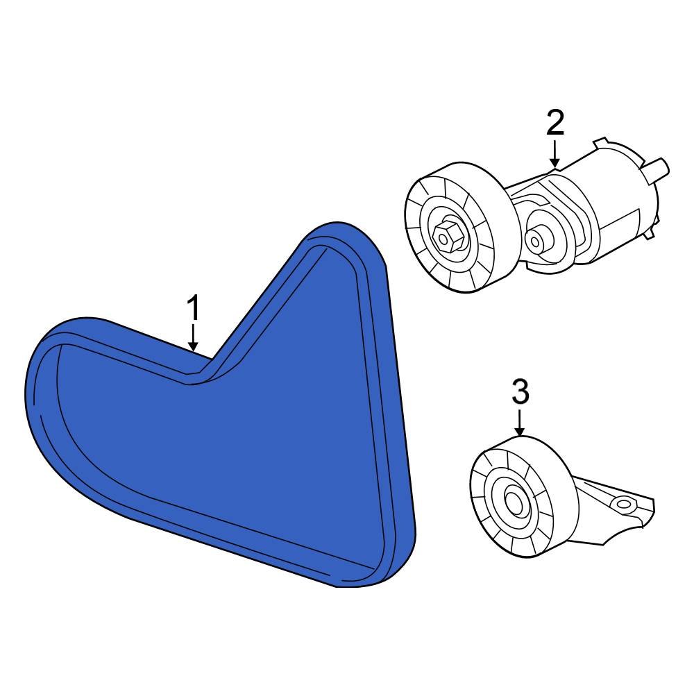 Volkswagen OE 07K145933E - Serpentine Belt