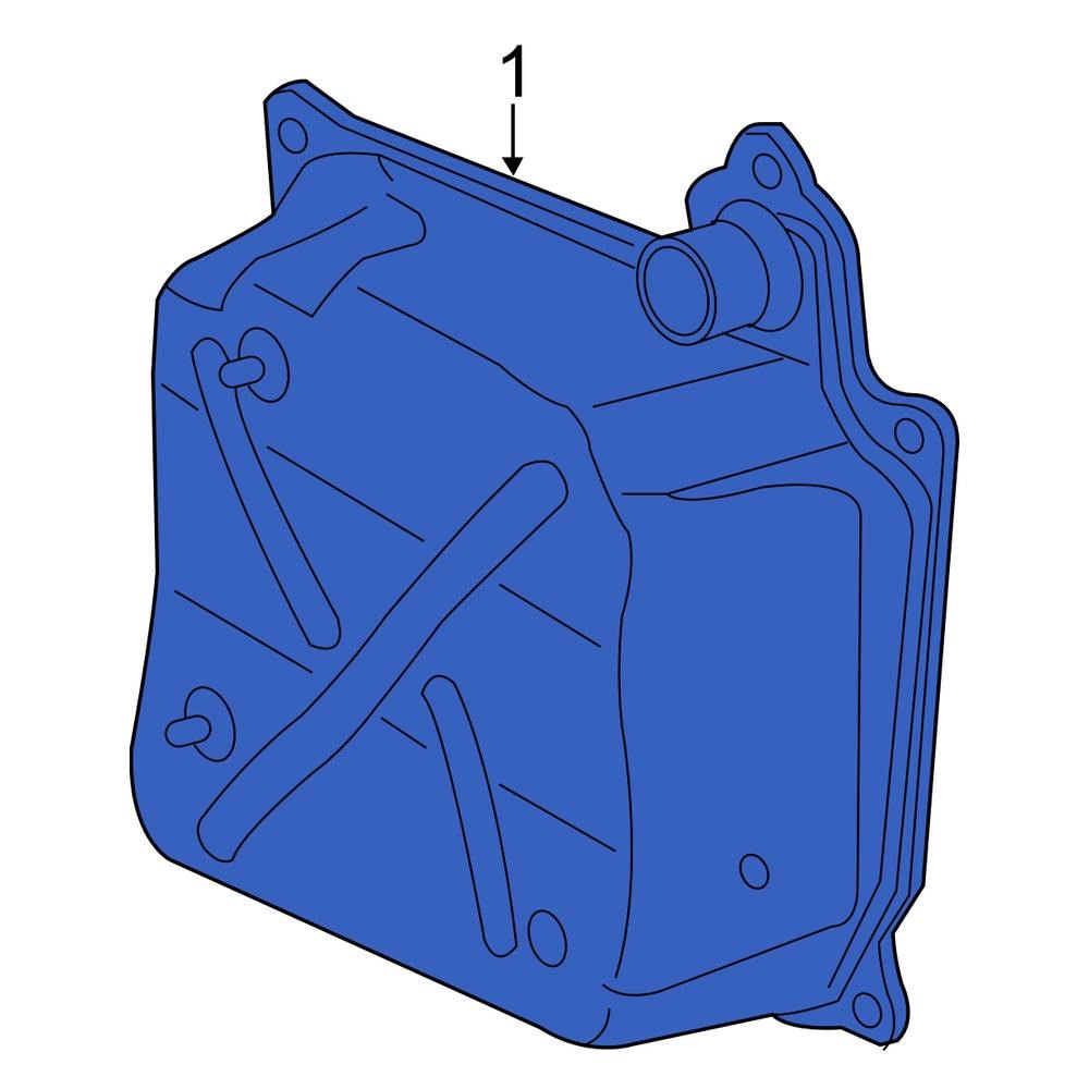 Volkswagen OE 0GC325201H - Automatic Transmission Cover