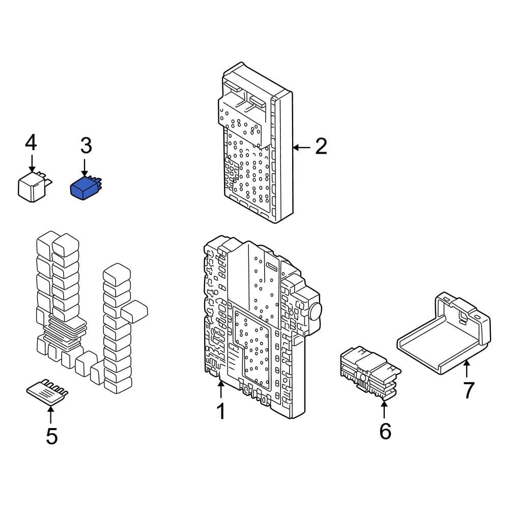 Volvo OE 30765042 - Accessory Power Relay