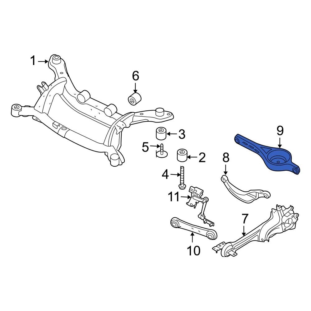 Volvo OE 31429320 - Front Right Suspension Control Arm