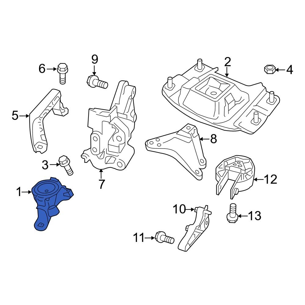 Volvo OE 31262676 - Right Engine Mount