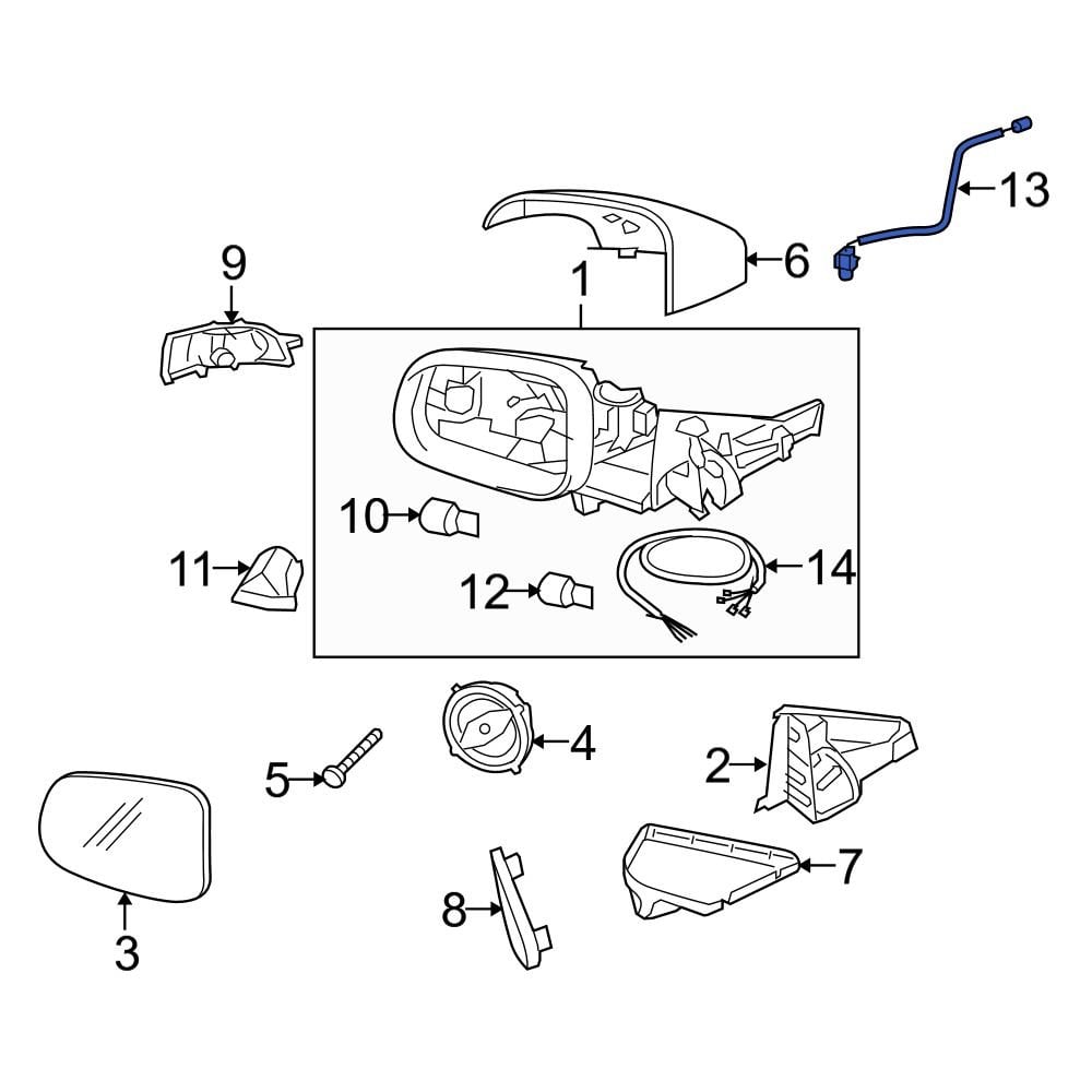 Volvo OE 30674546 - Ambient Air Temperature Sensor
