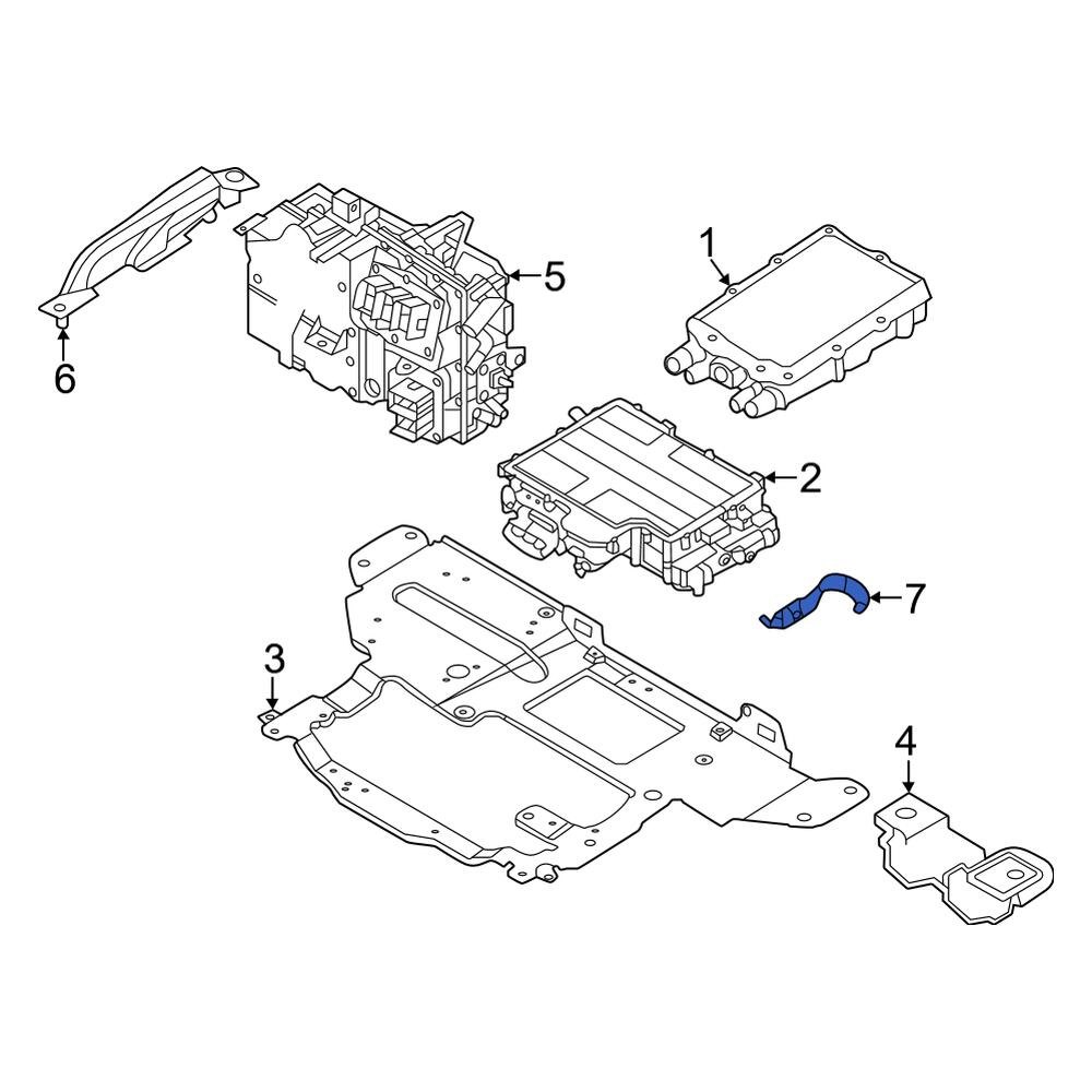 Volvo OE 32257940 - Body Electrical Ground Strap