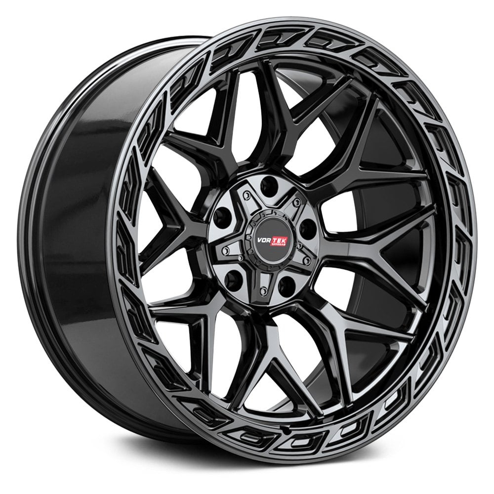 VORTEK® VRP-504 ENZO Wheels - Gloss Black Rims - 504221057-18GB-135