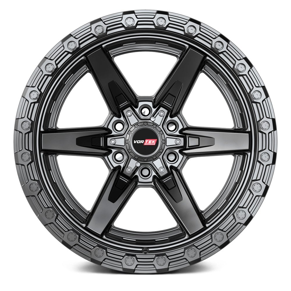 VORTEK® VRT-602 ARGON Wheels - Satin Black Rims - 60217957-12SB-139.7
