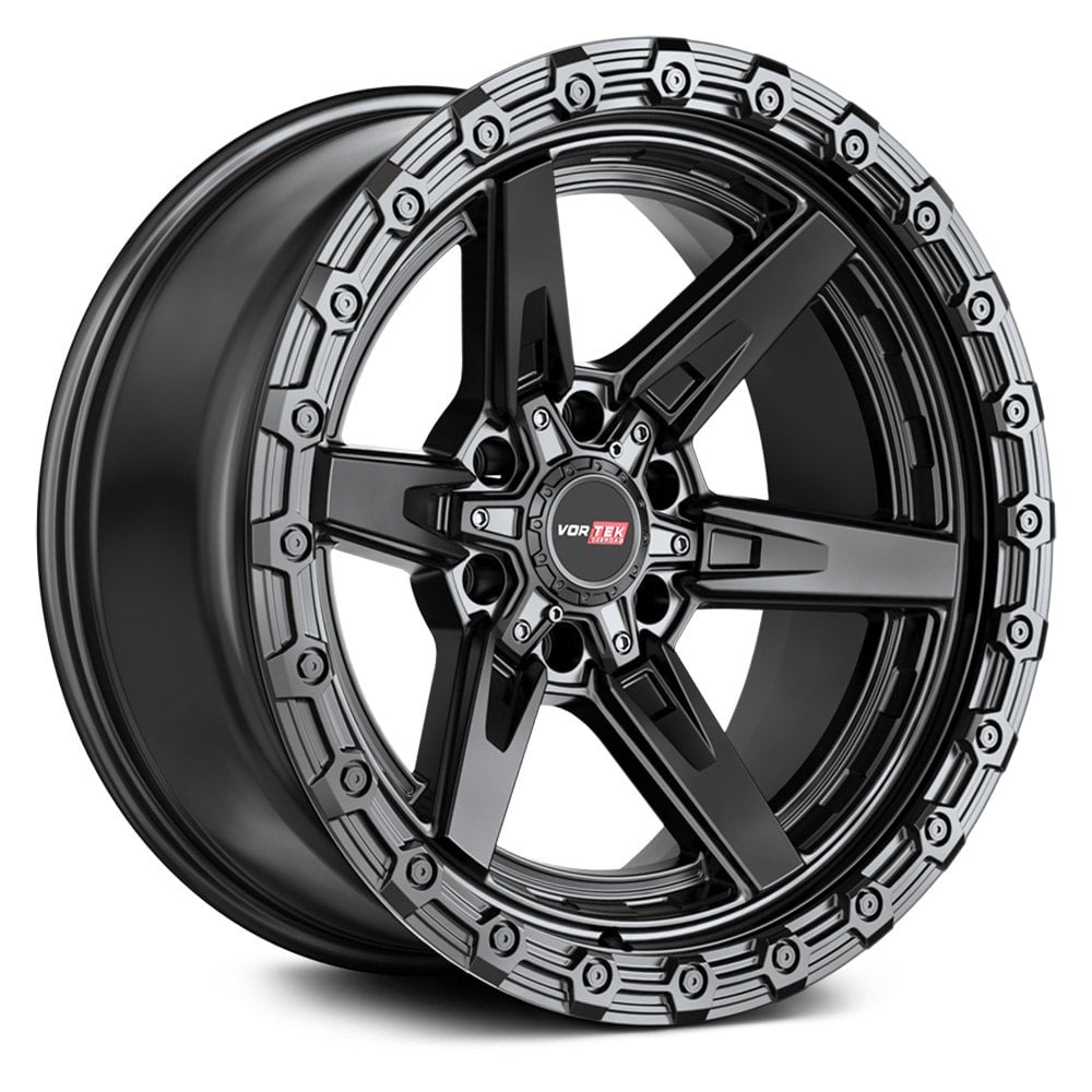 VORTEK® VRT-602 ARGON Wheels - Satin Black Rims - 60217957-12SB-139.7