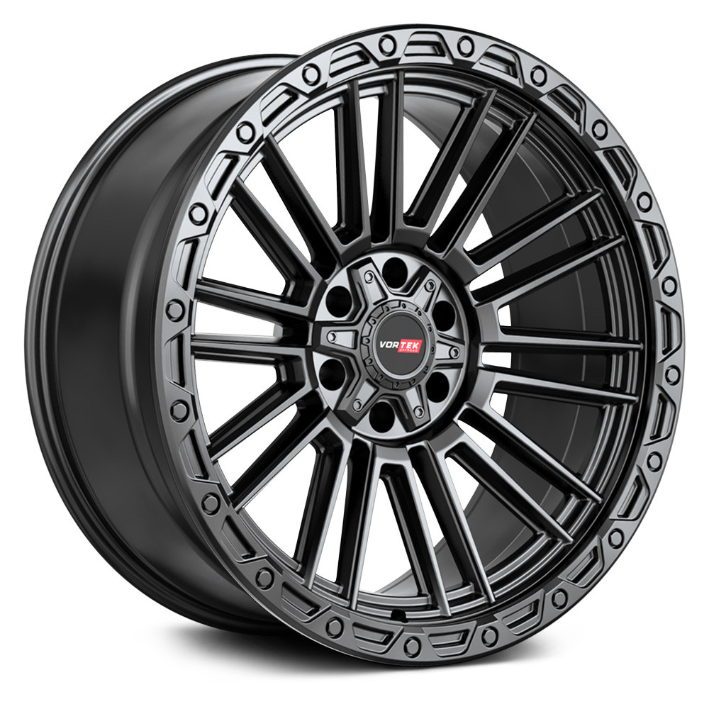 VORTEK® VRT-604 ZEUS Wheels - Satin Black Rims - 6041894418SB-150
