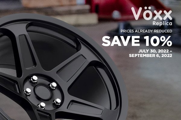 VOXX REPLICA® RAPTOR Wheels - Gloss Black Rims