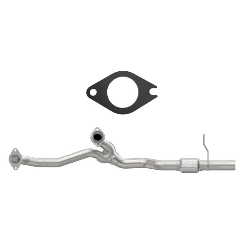 Walker® VS-SGSID1456 - Aluminized Steel Exhaust Front Pipe with Exhaust ...
