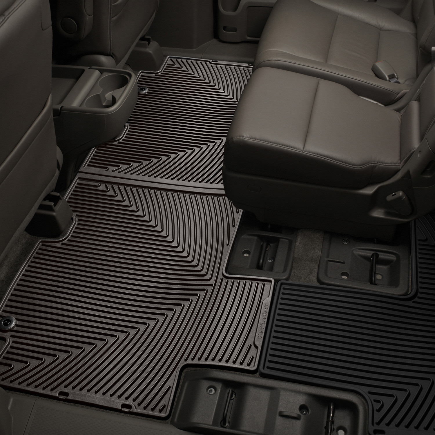 Weathertech® W212CO - All-Weather 2nd Row Cocoa Floor Mat
