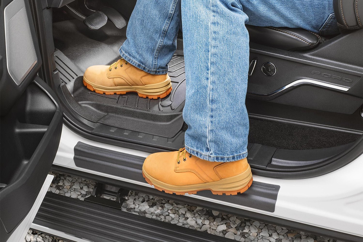 Weathertech® ST008K1 - Black Door Sill Protectors