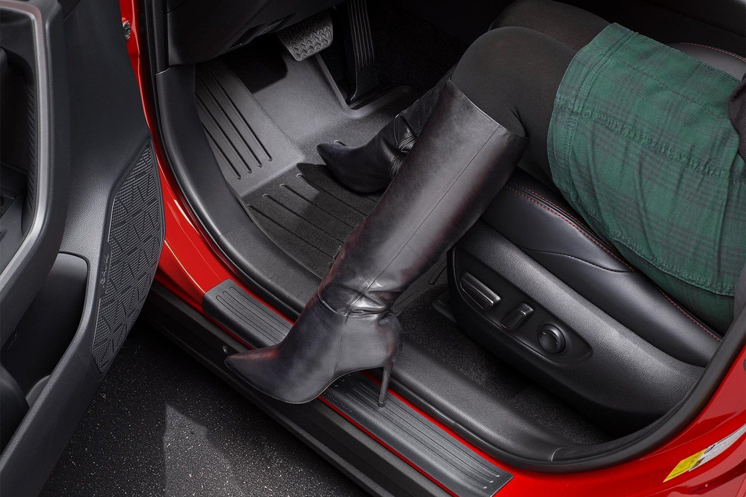 Weathertech® ST008K1 - Black Door Sill Protectors