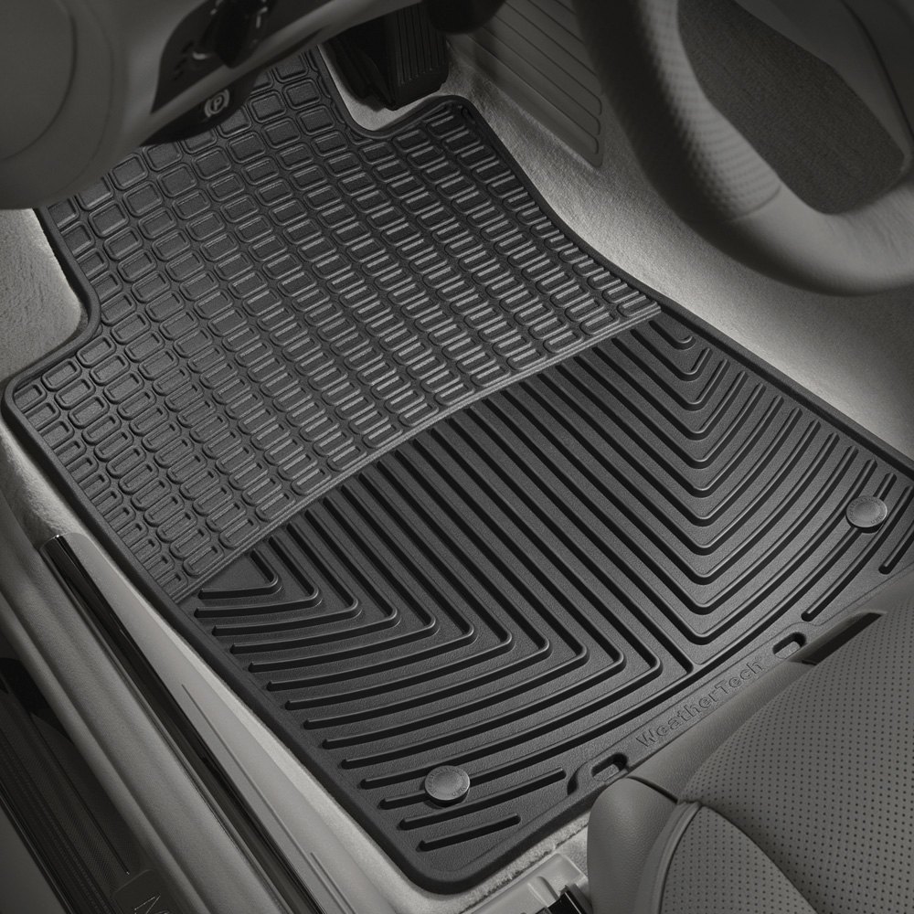 Weathertech® W114 - All-Weather 1st Row Black Floor Mats