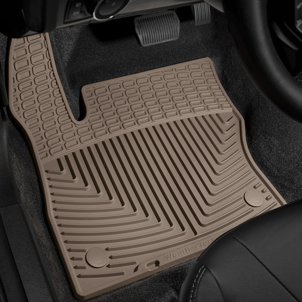 Weathertech® W254TN - All-Weather 1st Row Tan Floor Mats