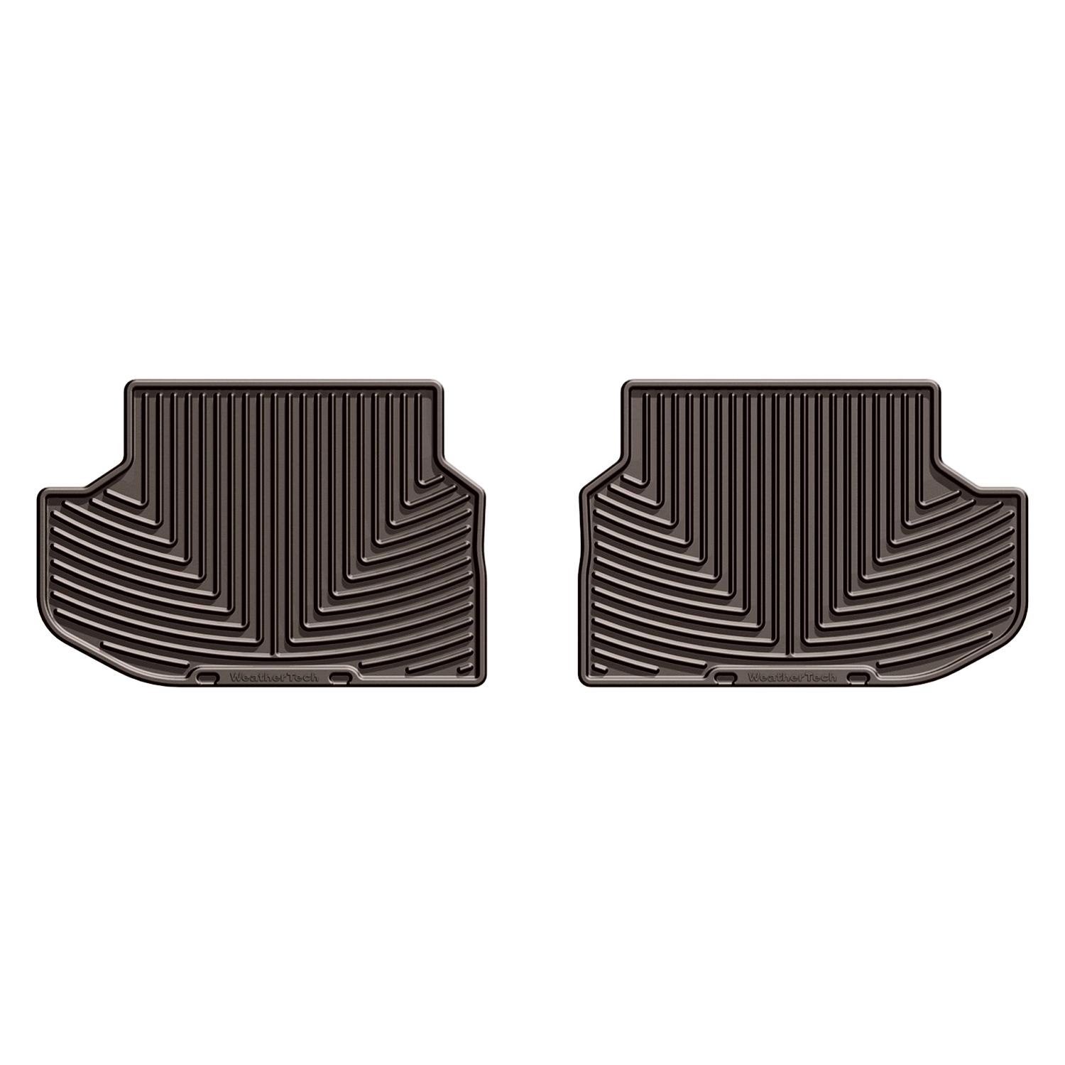 Weathertech® W331CO - All-Weather 2nd Row Cocoa Floor Mats