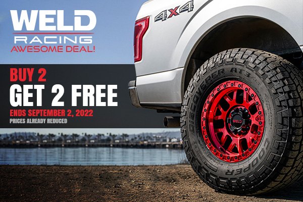 WELD OFF-ROAD® CHEYENNE W132 Wheels - Gloss Black with Milled Accents ...