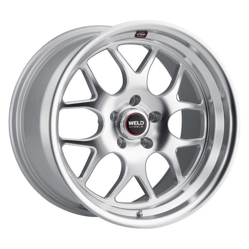 WELD PERFORMANCE® SOLANA S111 Wheels - Gloss Silver with Machined Face Rims