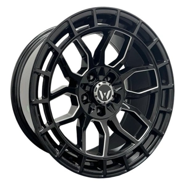 WESTERN WHEELS® TR70 Wheels - Gloss Black with Milled Spokes Rims