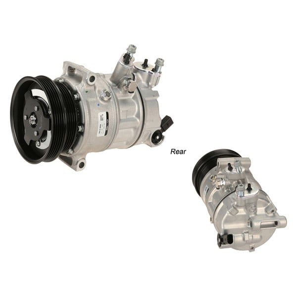 Denso® W0133-2520552-ND - A/C Compressor with Clutch