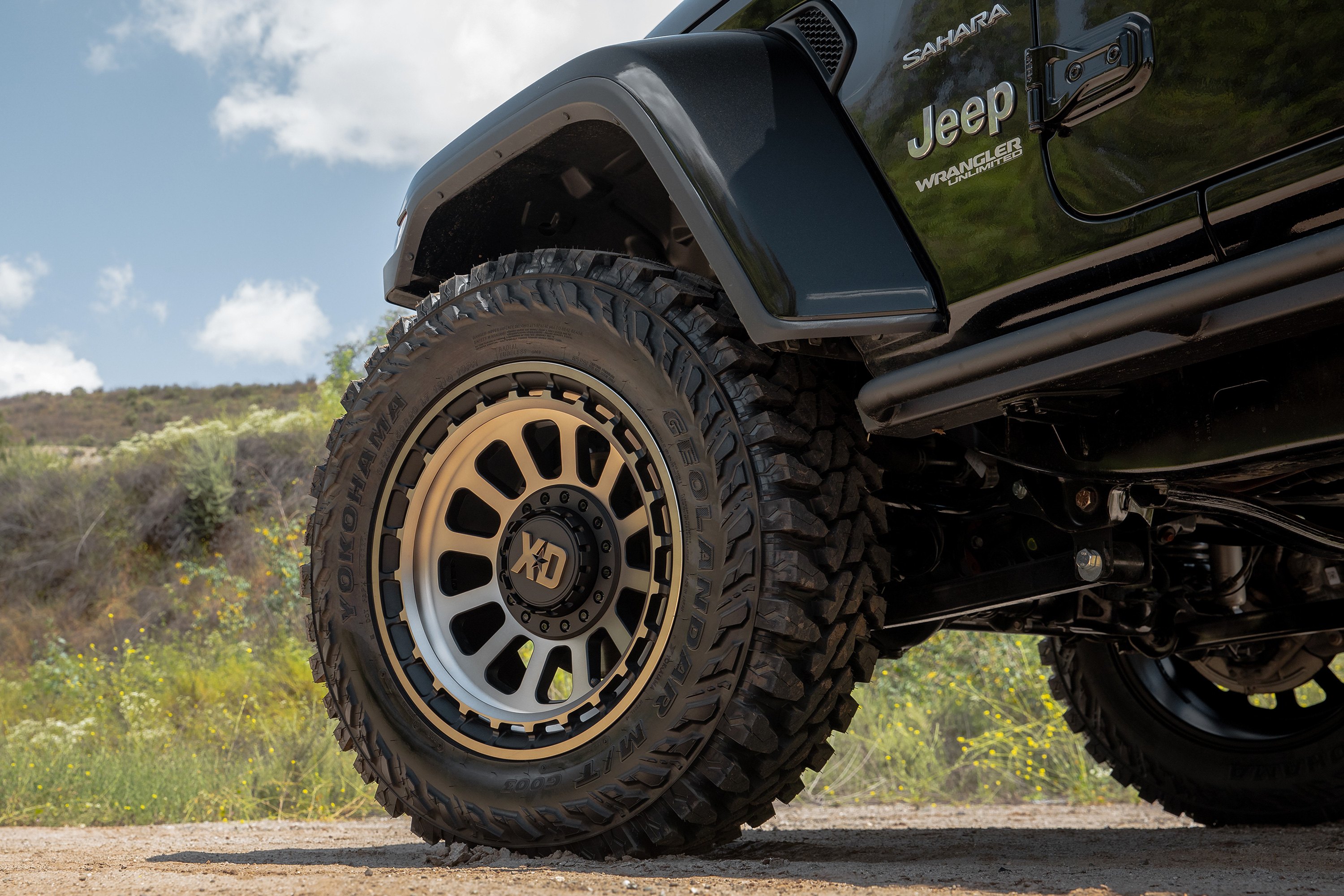 XD SERIES® XD856 OMEGA Wheels - Satin Black with Bronze Tint Rims