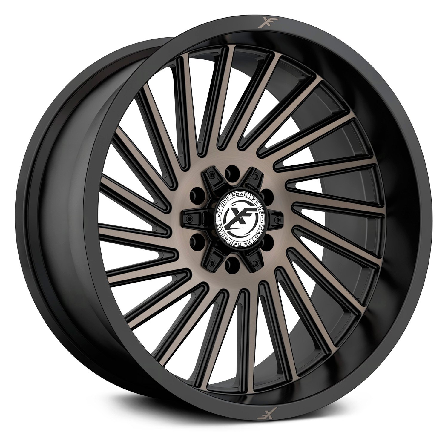 XF OFF-ROAD® XF-239 Wheels - Satin Black with Bronze Face Rims