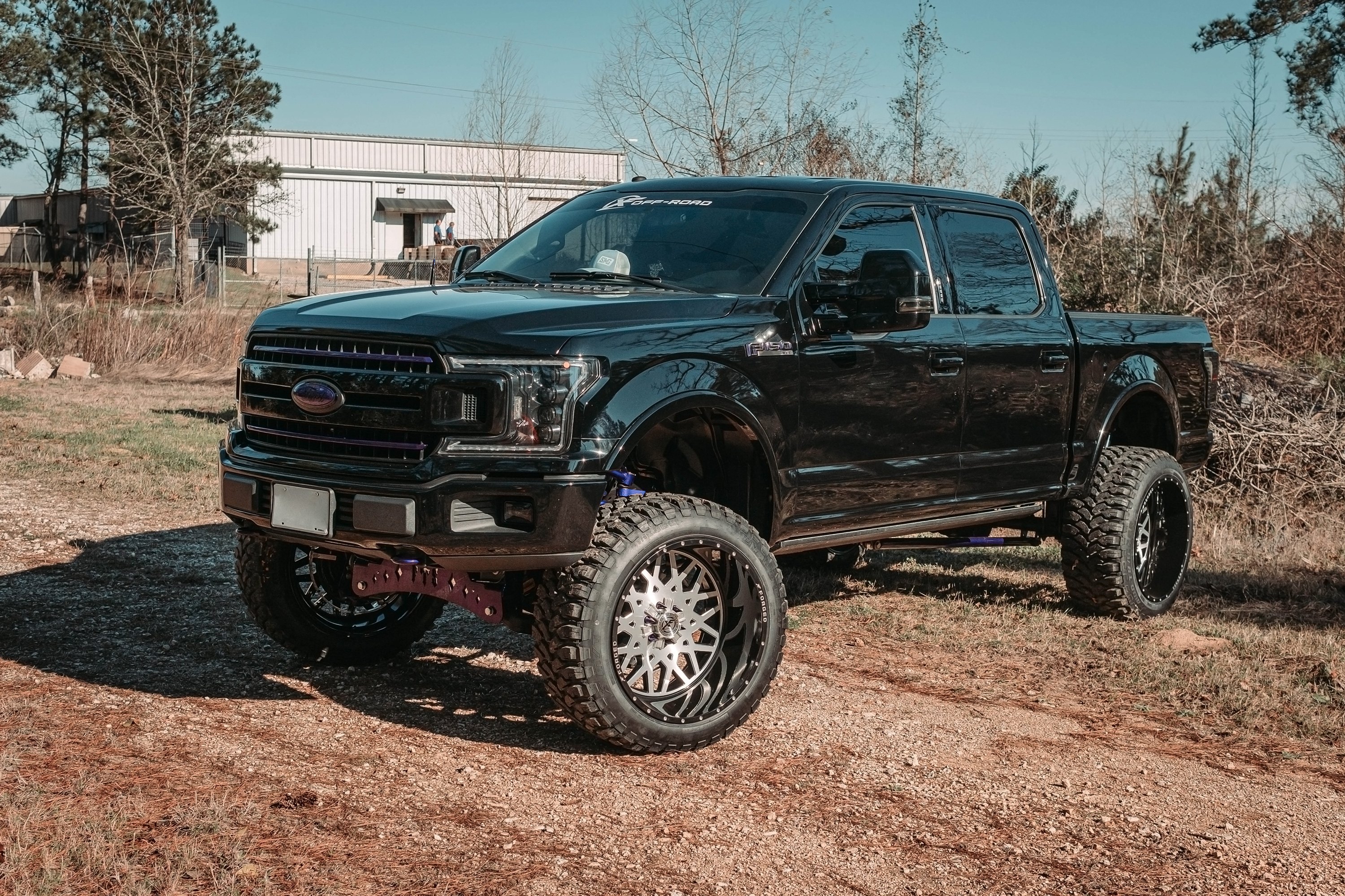 XF OFF-ROAD® XFX-304 Wheels - Milled Brushed with Black Lip Rims