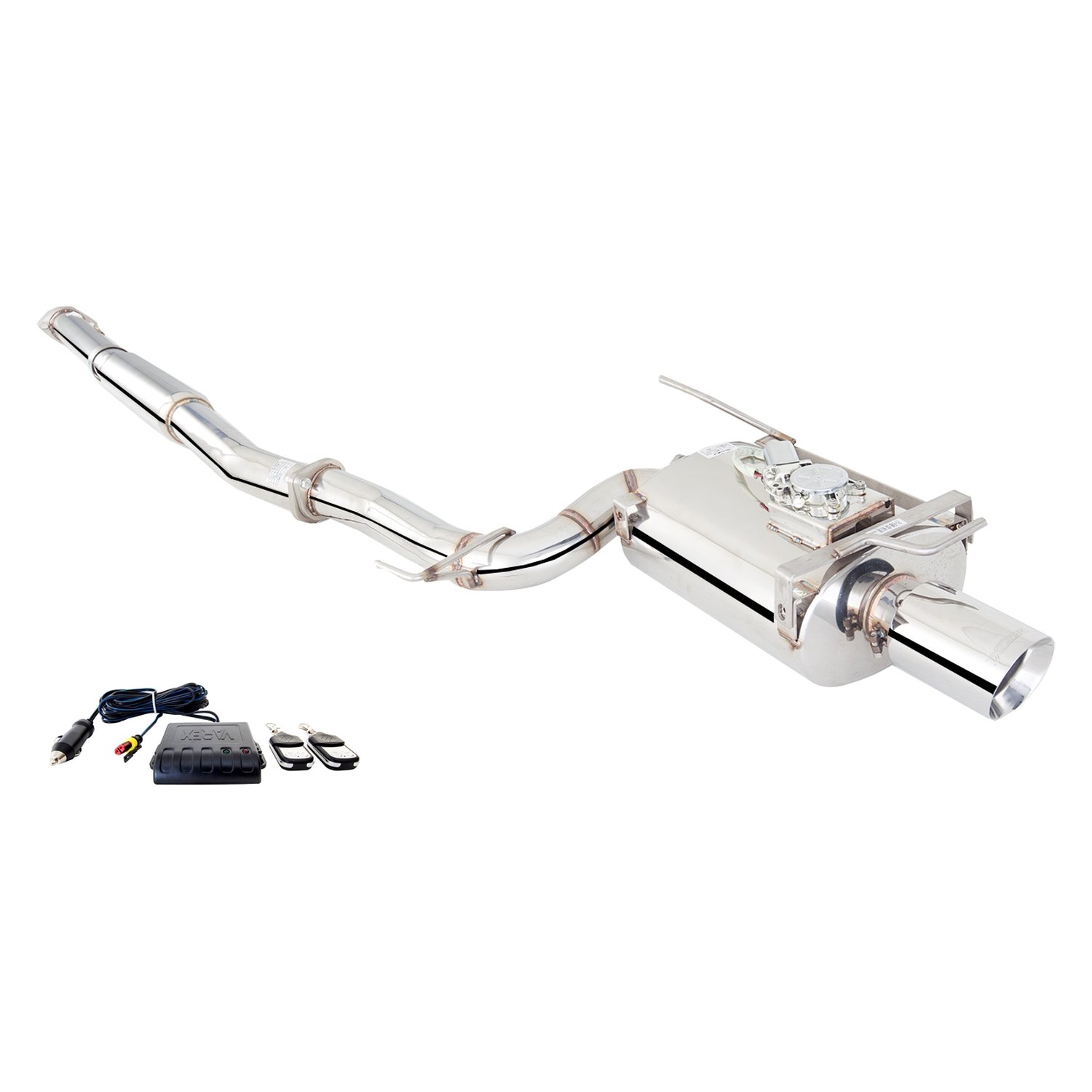 XFORCE Exhaust® ES-EV8-01-VMK-CBS - Varex™ 304 SS High Flow Cat-Back ...