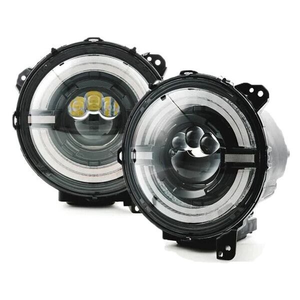 Xprite® HL-JL-R9IN-G3 - 9" Round Black Dark Bat Halo Projector LED ...